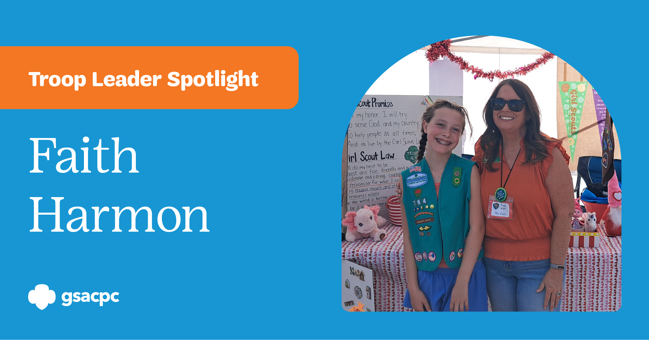 Troop Leader Spotlight: Faith Harmon