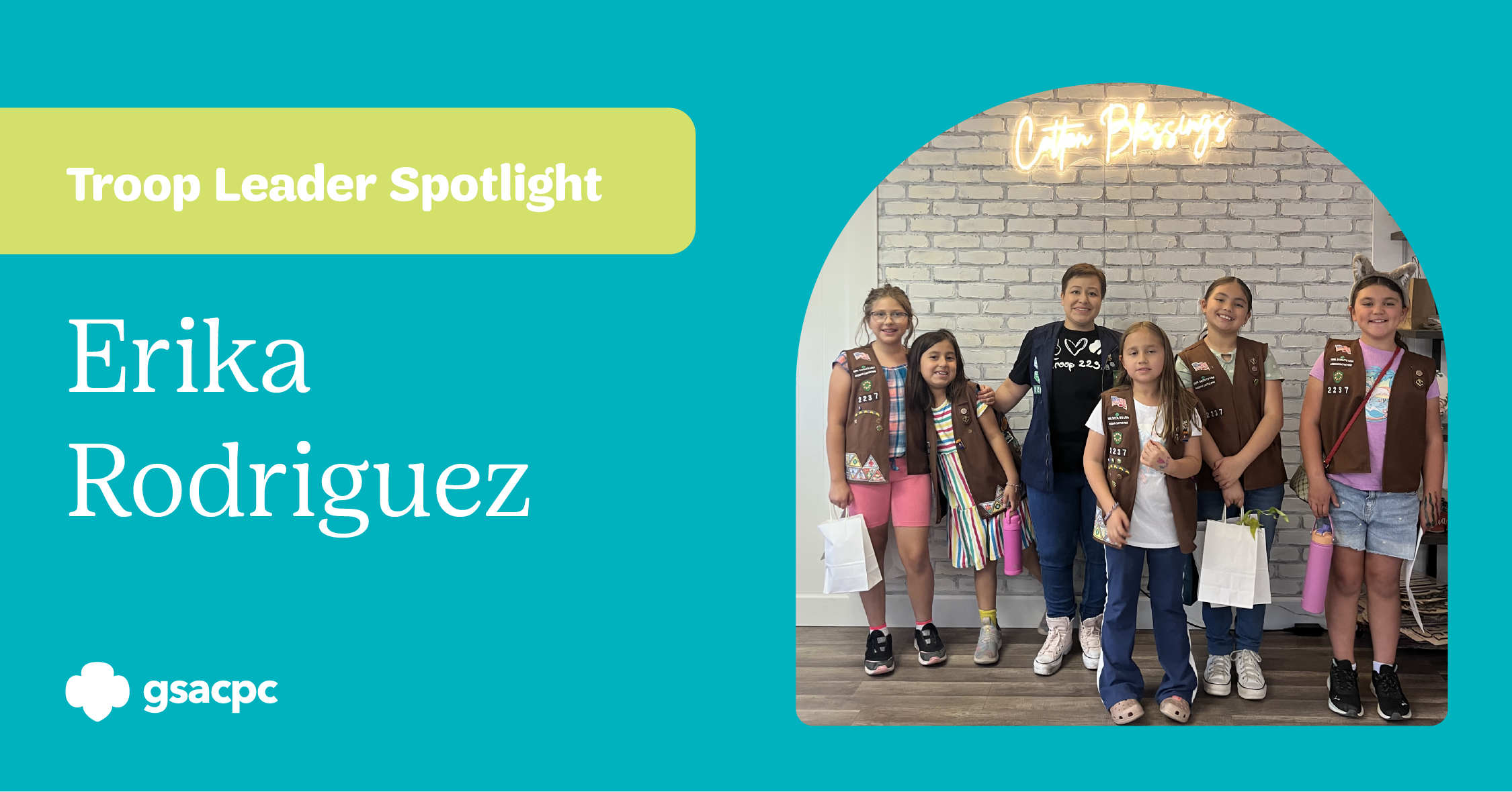 Troop Leader Spotlight: Erika Rodriguez